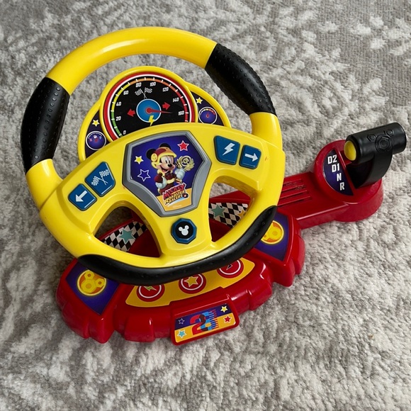 Disney | Toys | Disney Mickey And The Roadster Racers Steering Wheel ...